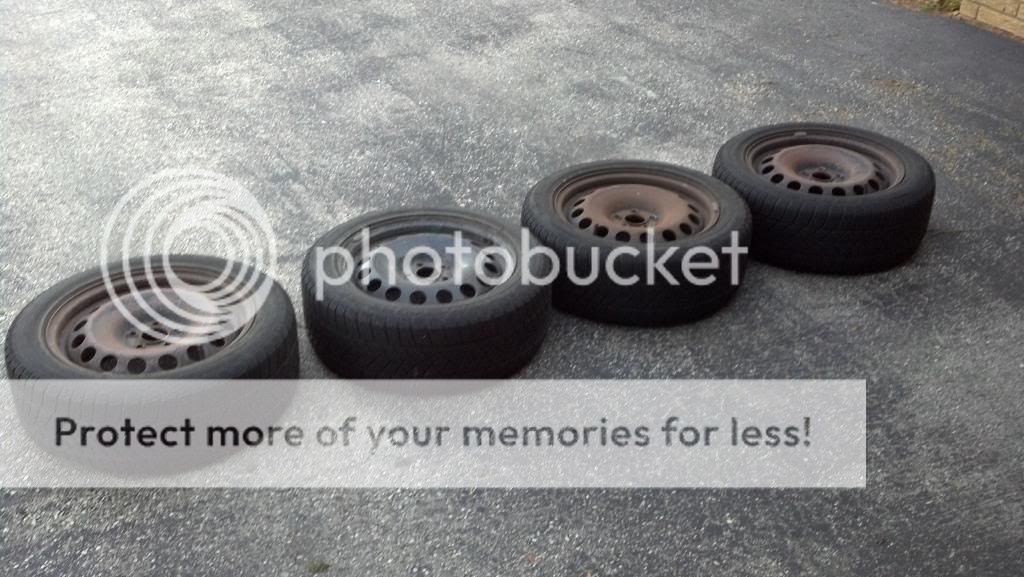 Cheap Steelies with Winter Tires | VW Vortex - Volkswagen Forum