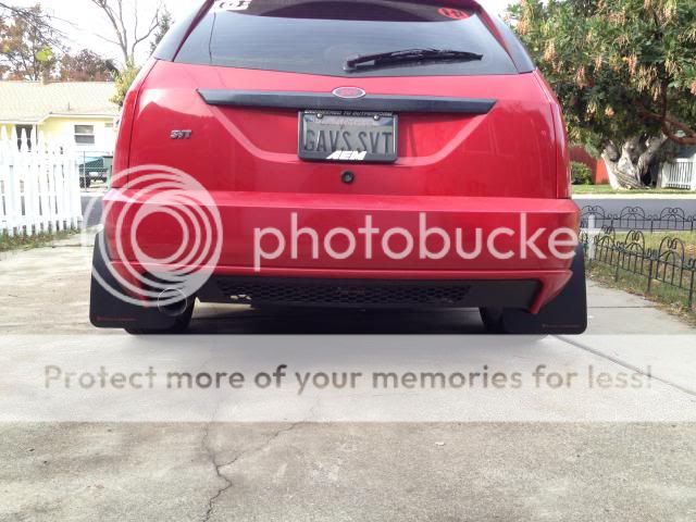 Just purchased some rally armor mud flaps for the svt! | Focus Fanatics ...