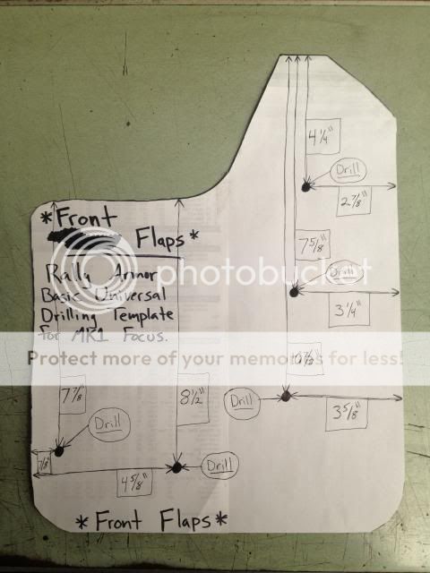 Just purchased some rally armor mud flaps for the svt! | Focus Fanatics ...