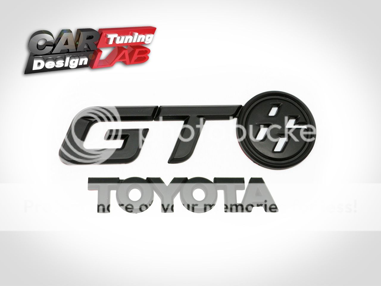 GT86+Toyota Badge Emblem Logo Matte Black For TOYOTA 86 GT86 Scion FRS ...