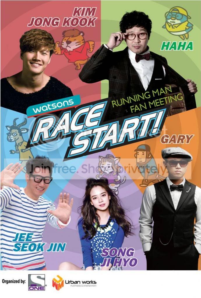 Run baby run! RUNNING MAN Fan Meeting Asia Tour + Autograph Session in ...